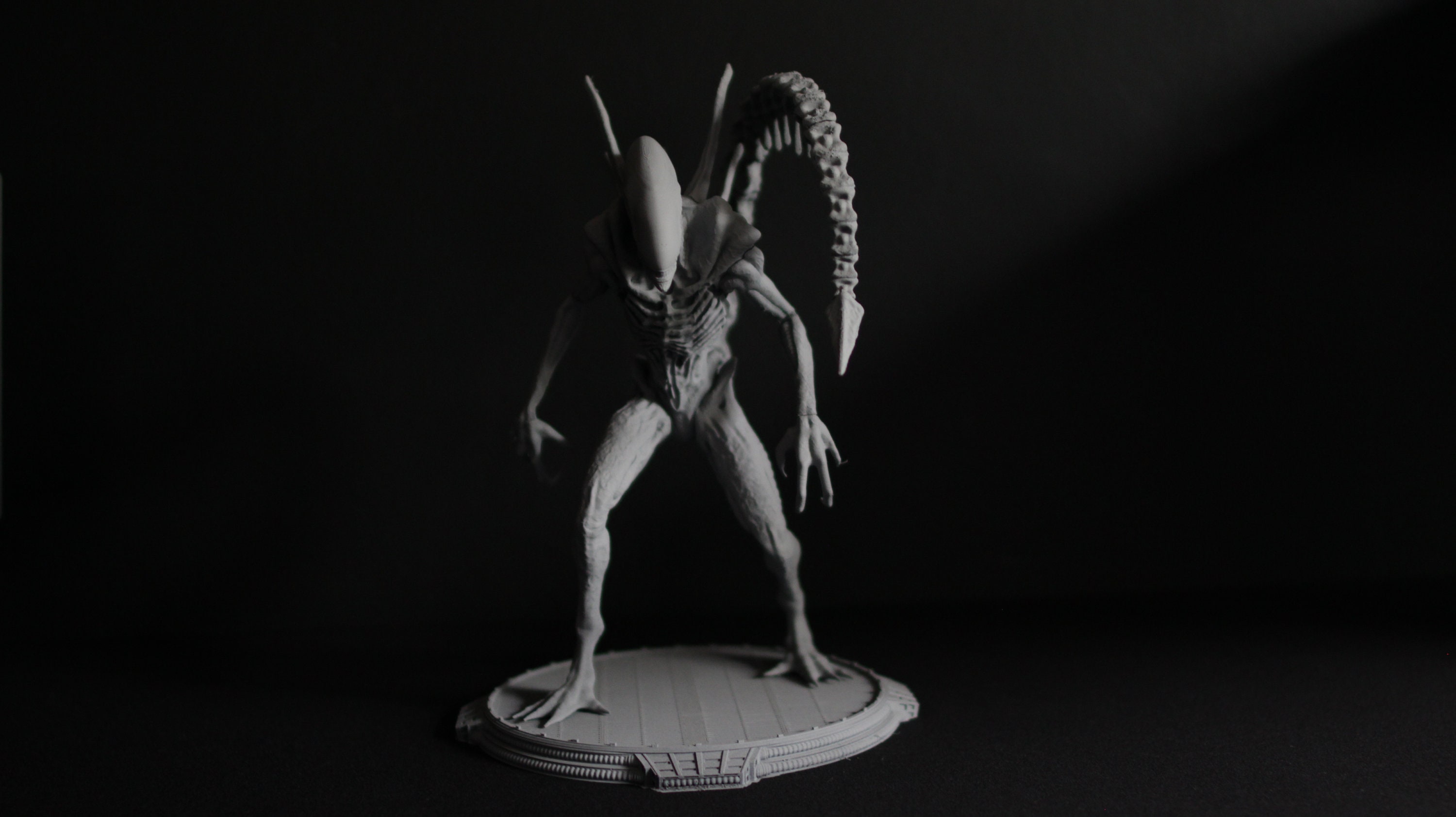 Alien Xenomorph Angry 3D Print Model Kit - Etsy