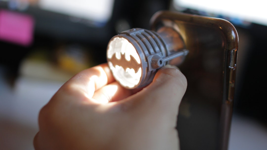 Bat Signal Light Phone iPhone Portable 3D Printed - Etsy