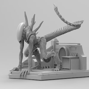 Alien Xenomorph Sewer Escape 3D Printing Diorama - Etsy