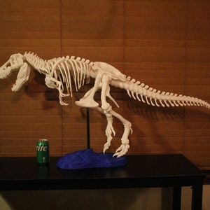 Big 3D Printed T Rex Skeleton Assembly Kit 25" Large - Etsy