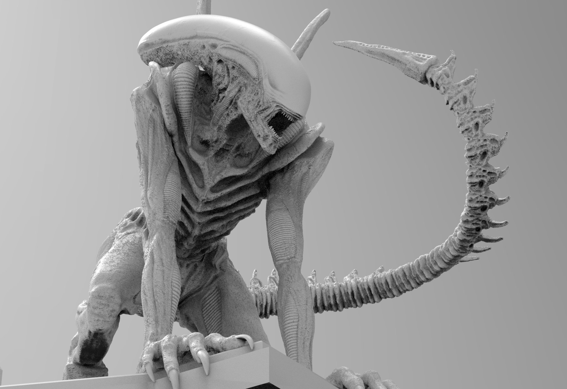 Alien Xenomorph Kanal Escape 3D Druck Diorama - Etsy Österreich