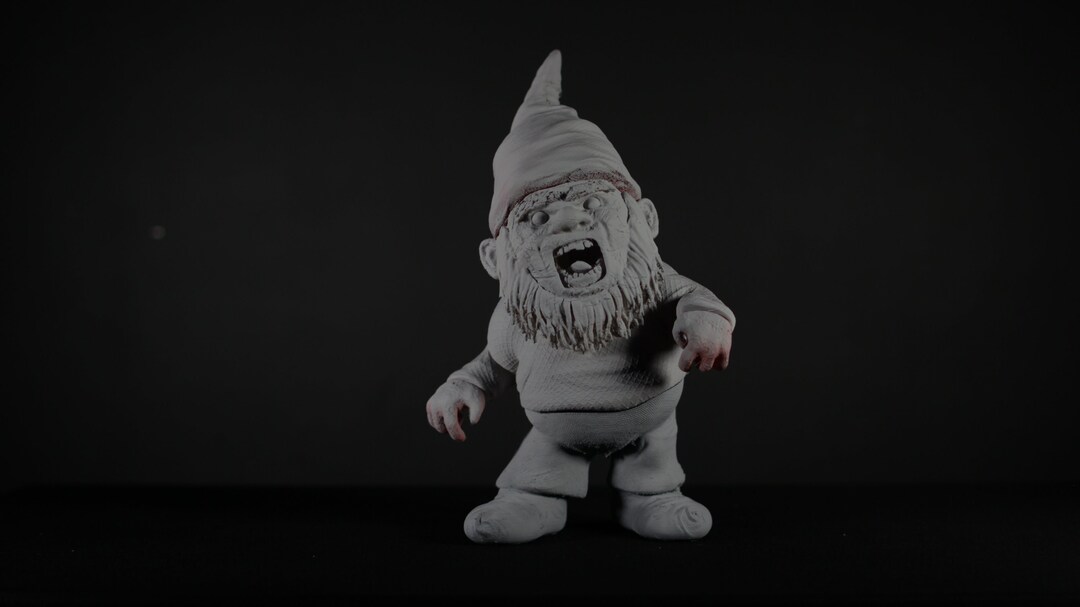 Evil Garden Gnome 3D Print Model Kit for Decoration - Etsy