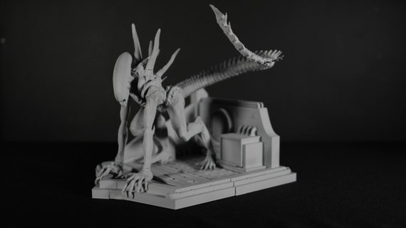 Alien Xenomorph on Sewer Escape 3D Printed - Etsy