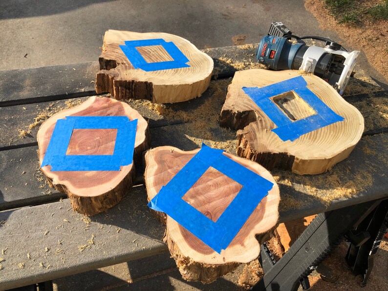 Wood Cookie Clocks - Etsy