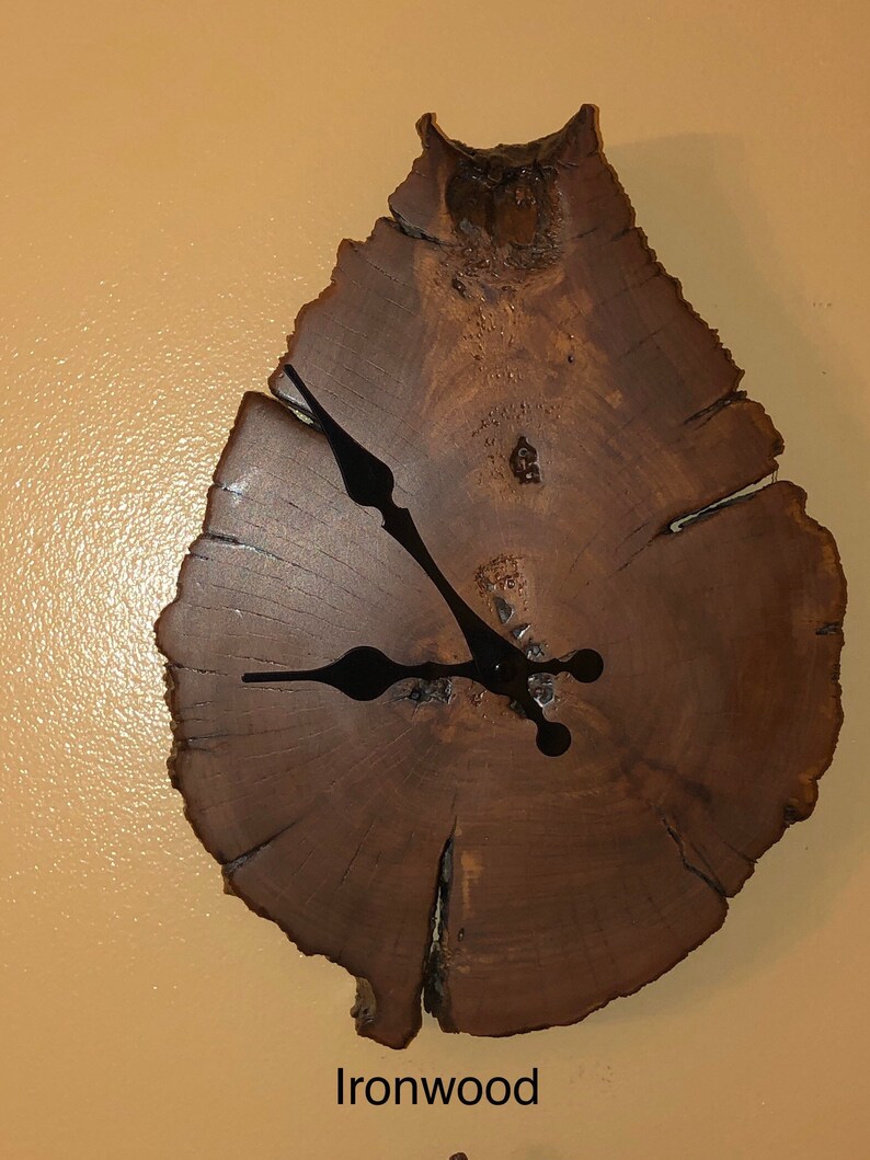 Wood Cookie Clocks - Etsy