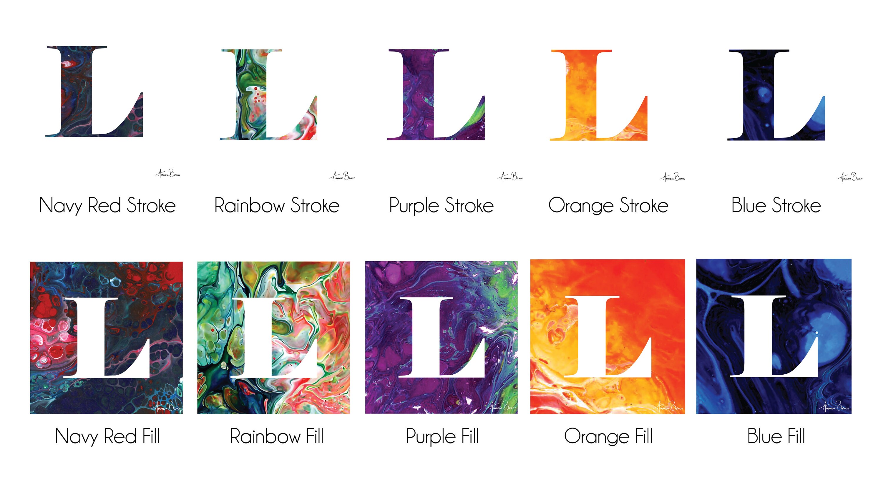 Alphabet Art, Typography Wall Art, Letter L Sign, Inspirational Art ...