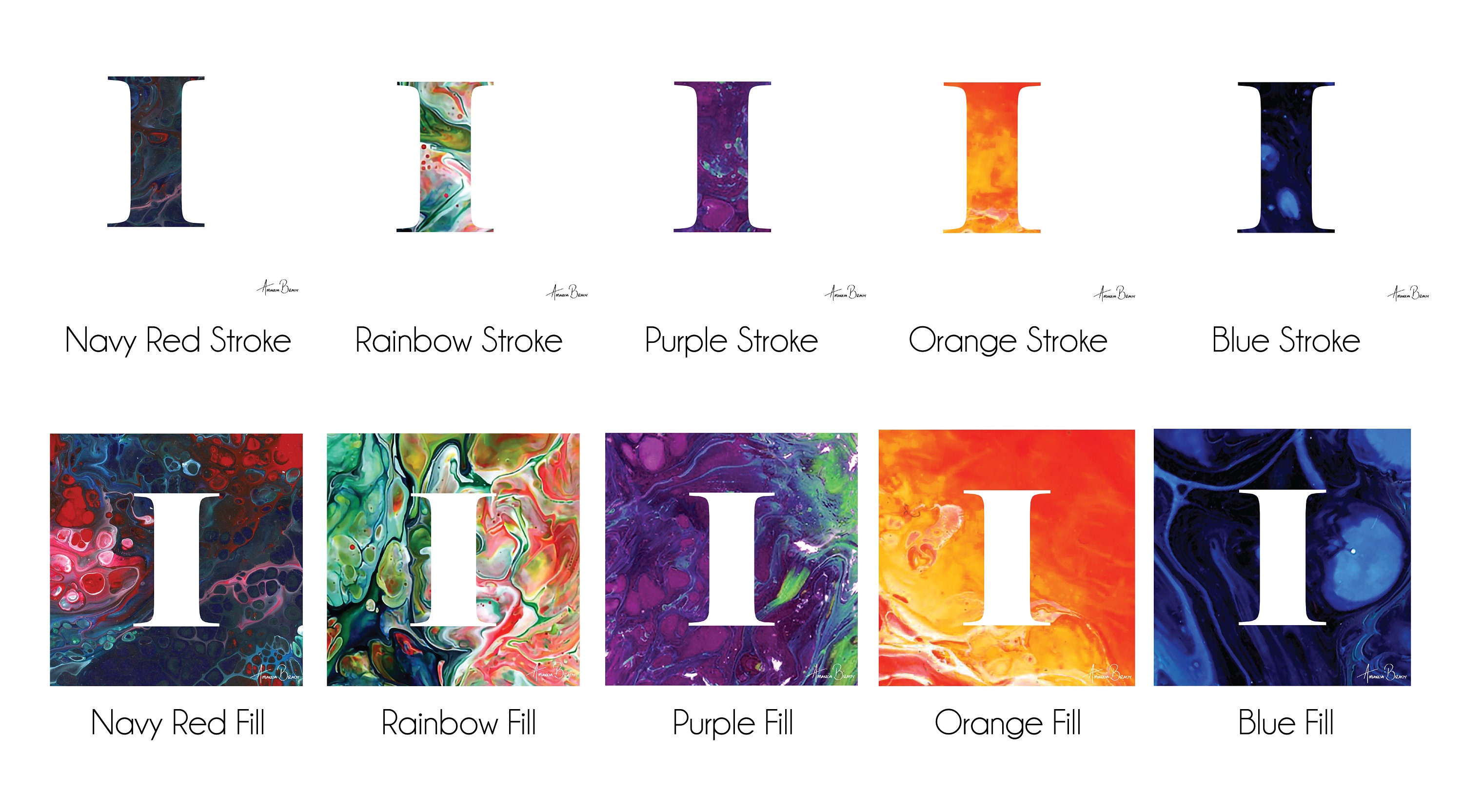 Alphabet Art, Typography Wall Art, Letter I Sign, Inspirational Art ...