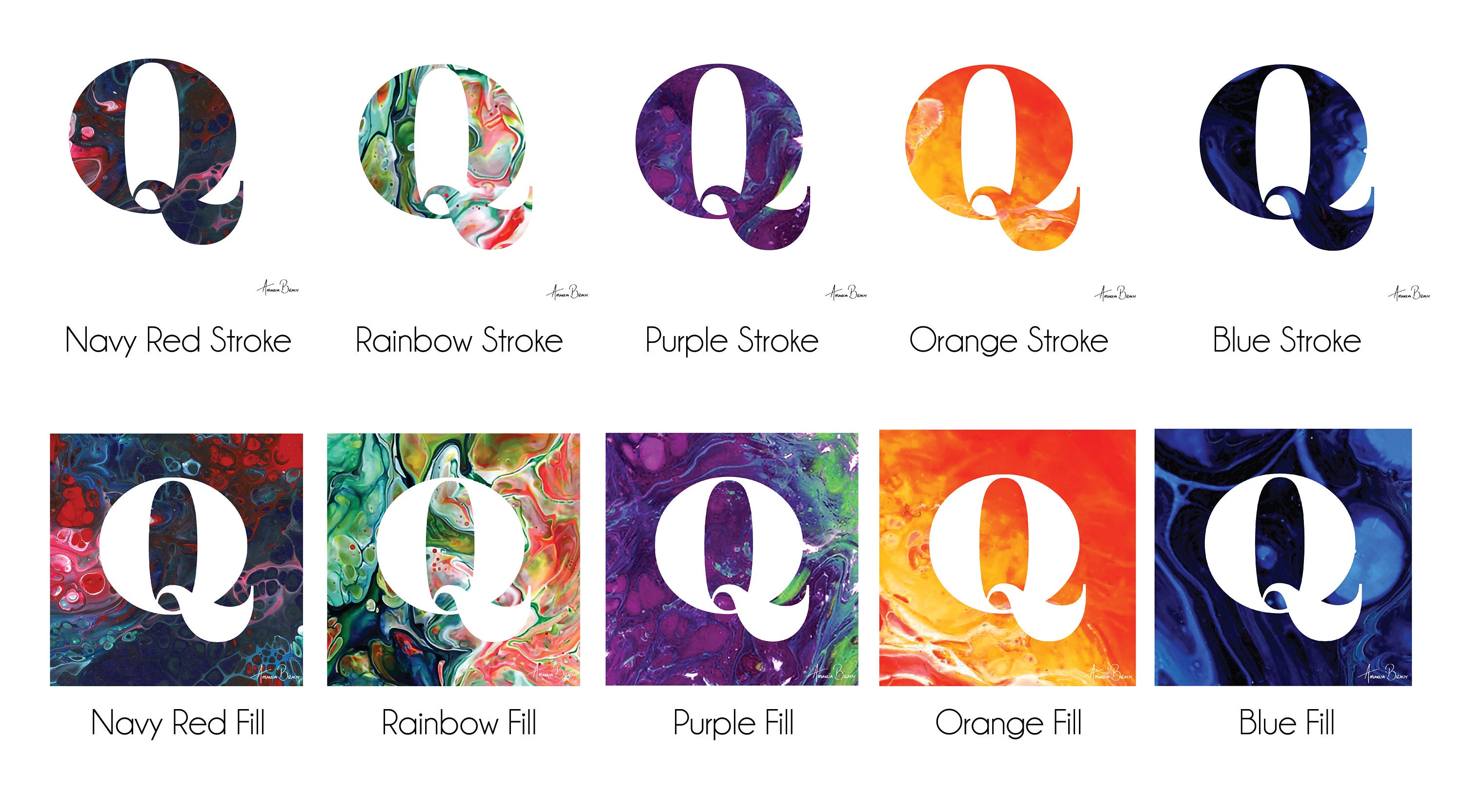 Alphabet Art, Typography Wall Art, Letter Q Sign, Inspirational Art ...