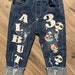 Custom Decorated Birthday Character Pants - Etsy