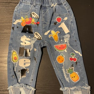 Custom Decorated Birthday Character Pants - Etsy