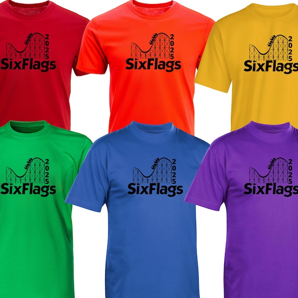 Six Flags Men - Etsy