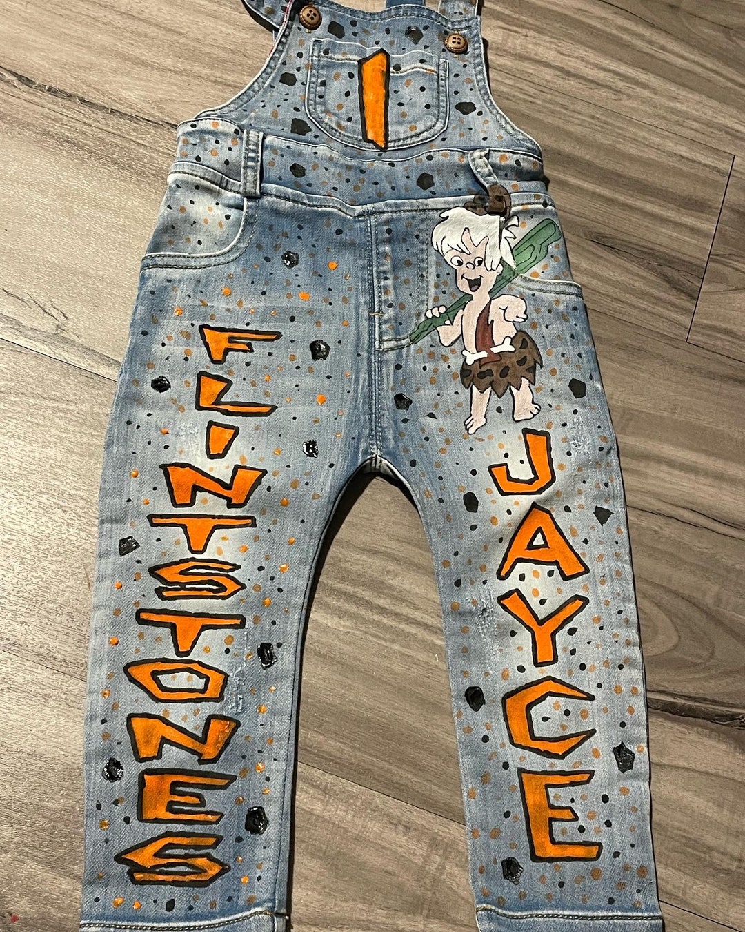 Custom Handpainted Character Birthday Overalls - Etsy