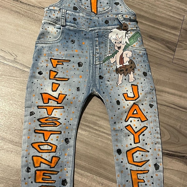 Handpainted Overalls - Etsy