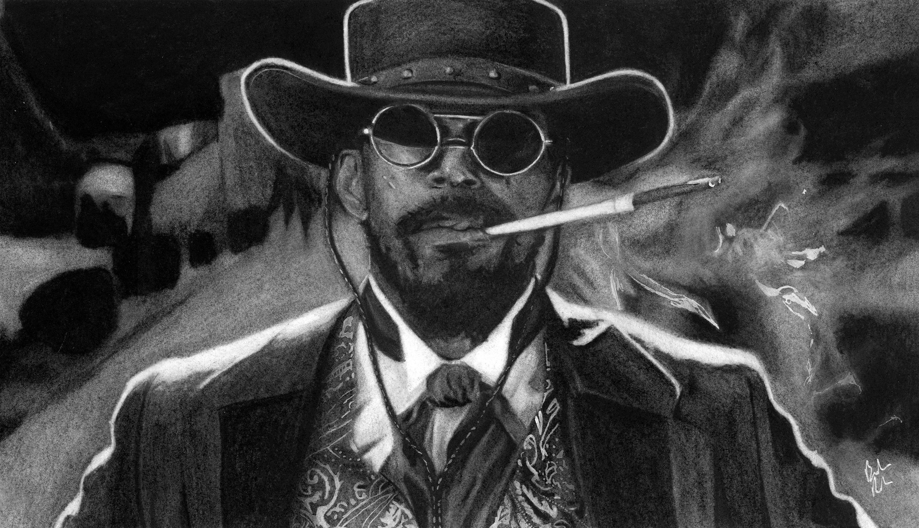 Django Unchained Drawing