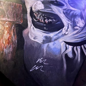 Art the Clown Handmade Colored Pencil Illustration Print, Terrifier Fan ...