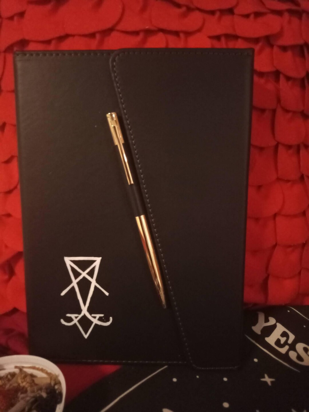 Lucifer Wish Journal W/ Candle Supply - Etsy