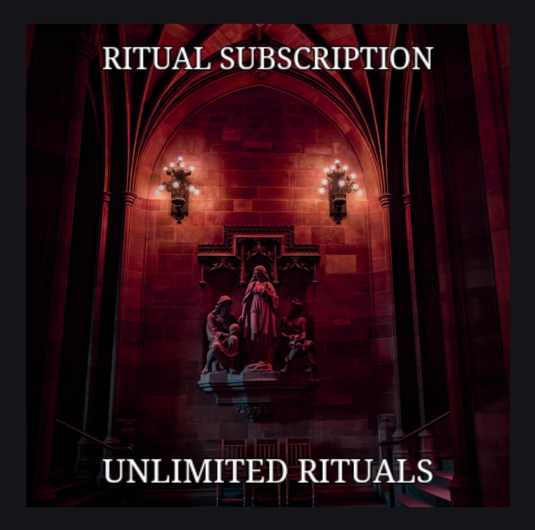 RITUAL SUBSCRIPTION UNLIMITED Spells, Rituals - Etsy