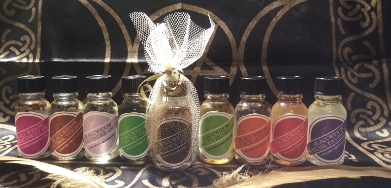 Set of 9 Magick Oils incl Signature | Etsy