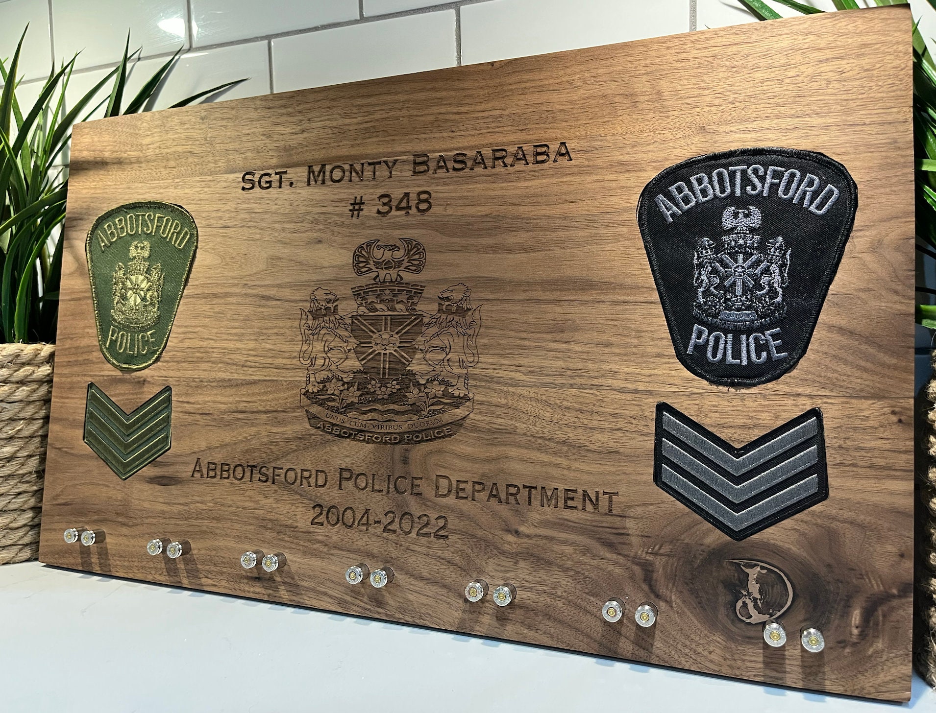 Shadow Box Thin Blue Line Police Display Challenge - Etsy