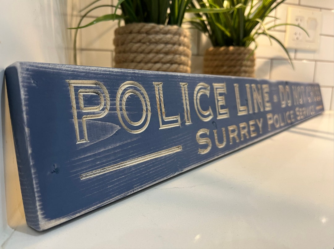 Police Line Do Not Cross | Custom Police Gifts | Law Enforcement Gifts ...