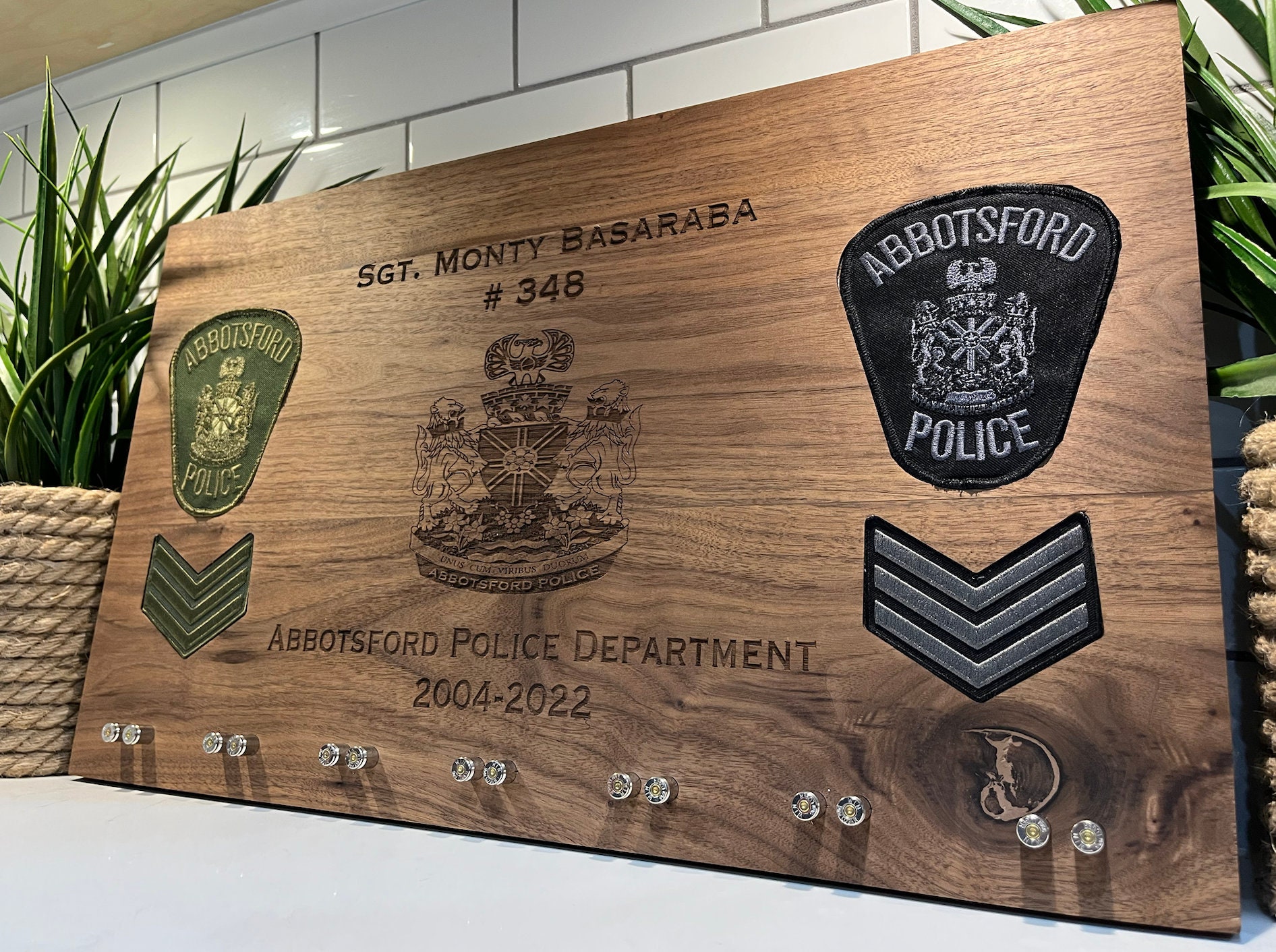 Shadow Box Thin Blue Line Police Display Challenge - Etsy