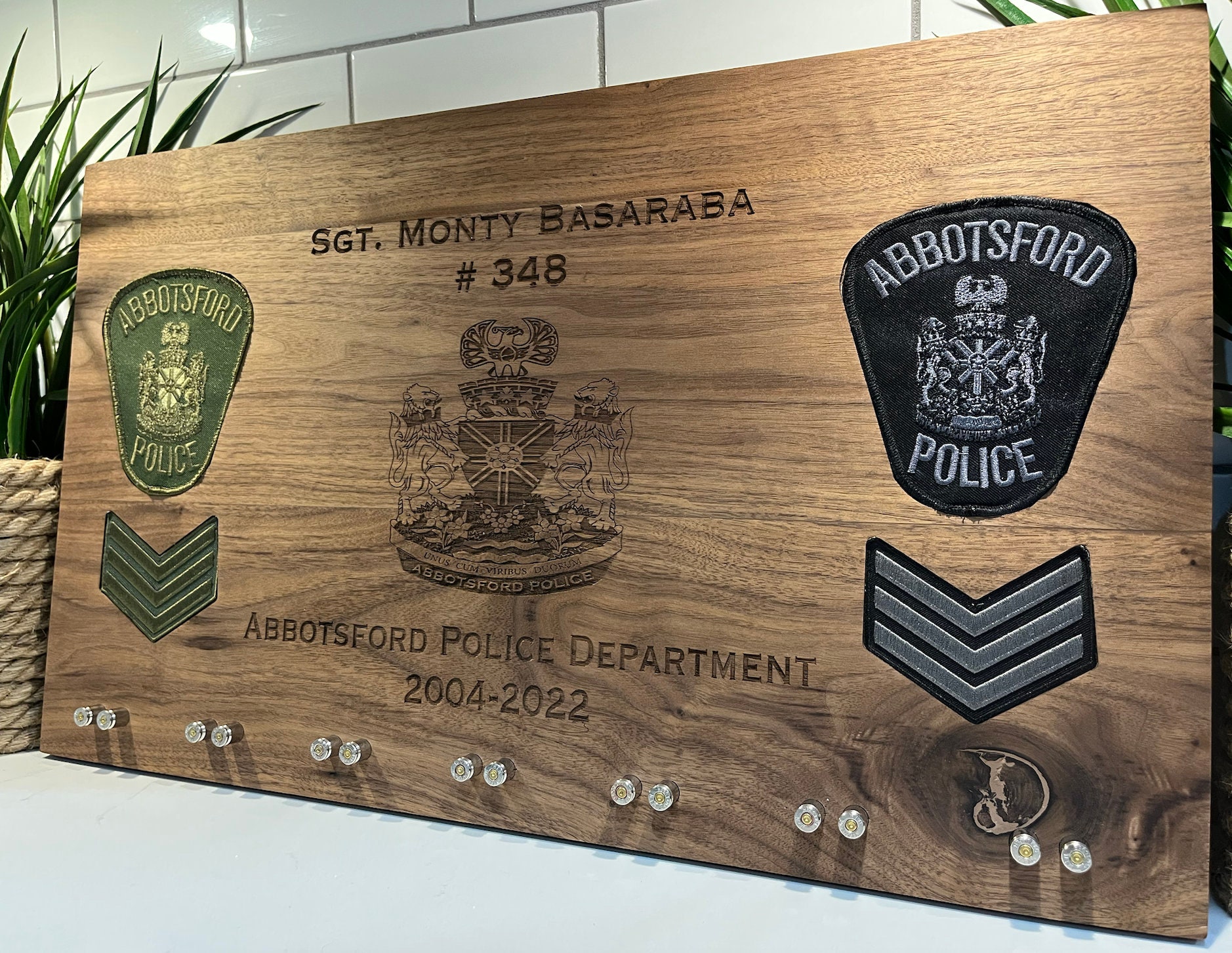 Shadow Box Thin Blue Line Police Display Challenge - Etsy