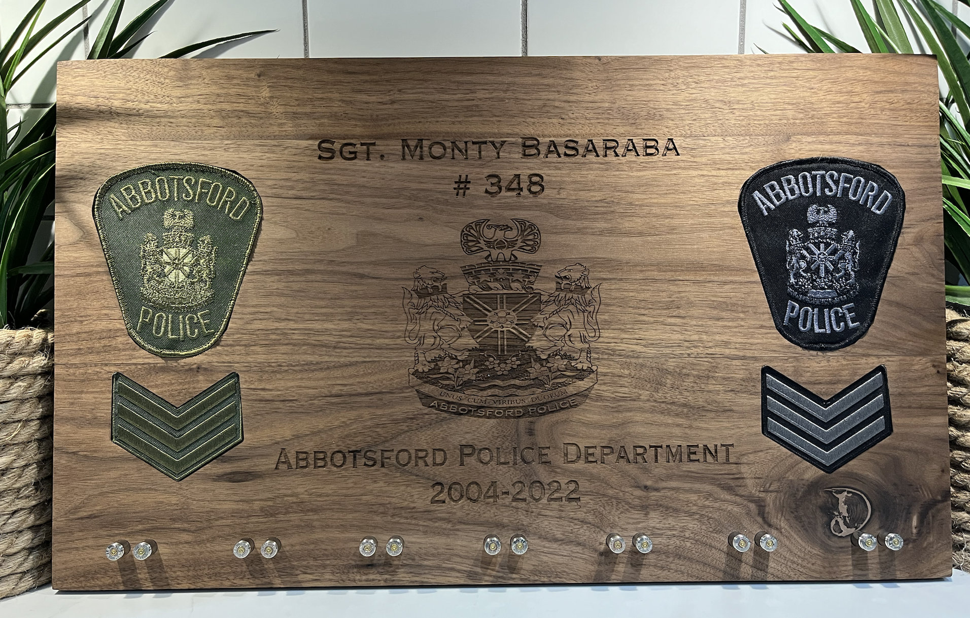 Shadow Box Thin Blue Line Police Display Challenge - Etsy