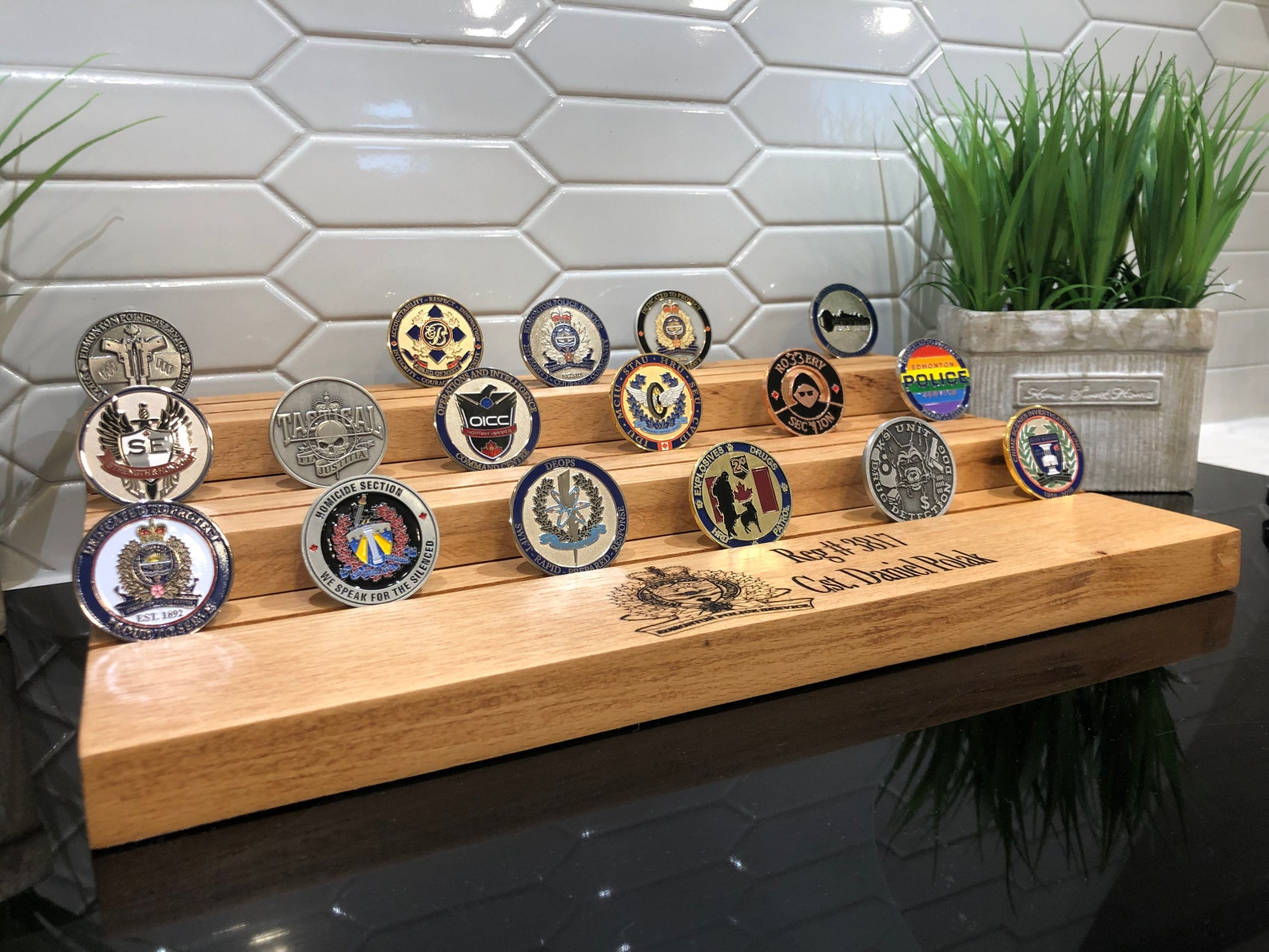 Challenge Coin Display Challenge Coin Display Rack Holder | Etsy