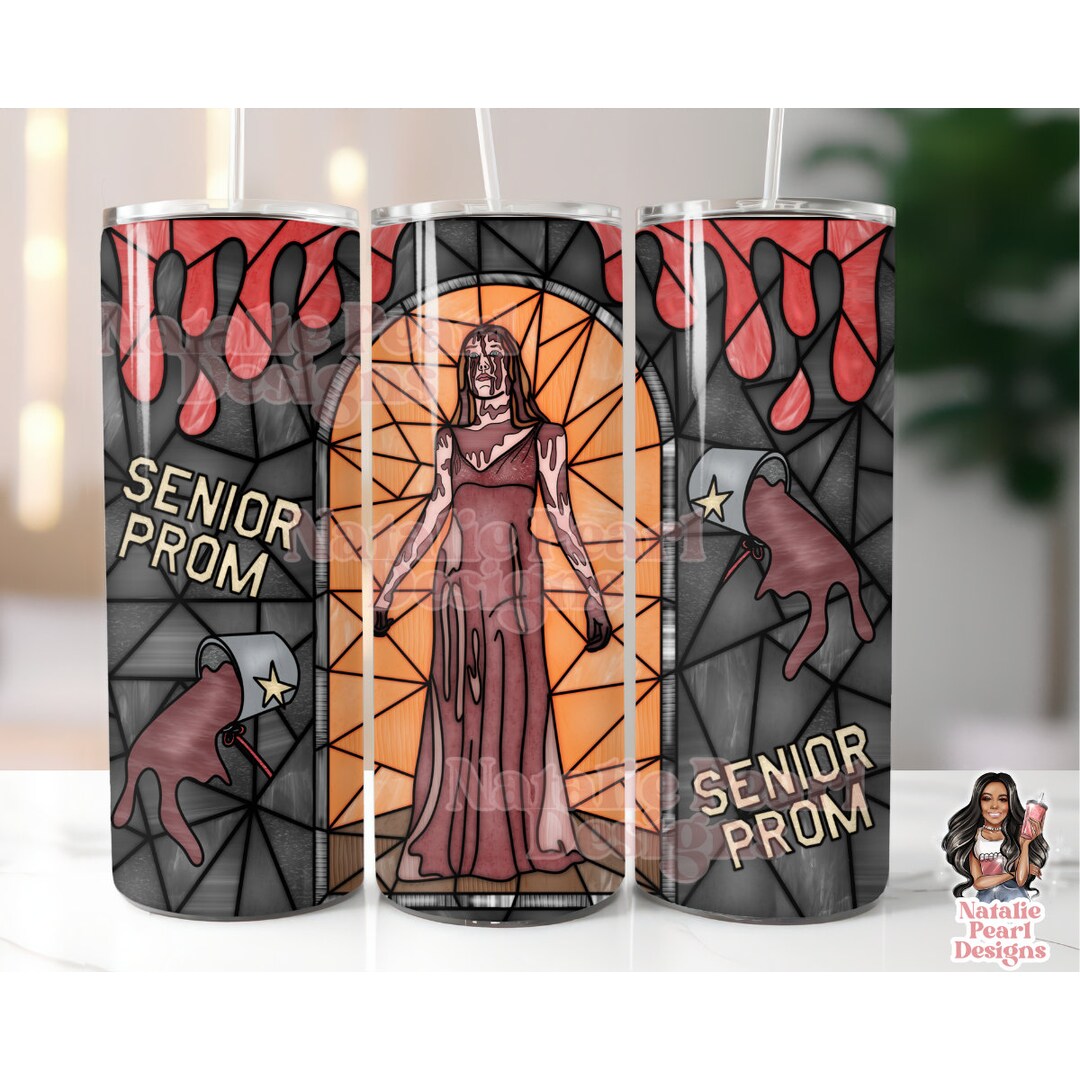 Prom Queen Horror 20 Oz Skinny Stainless Steel Tumbler, Halloween ...