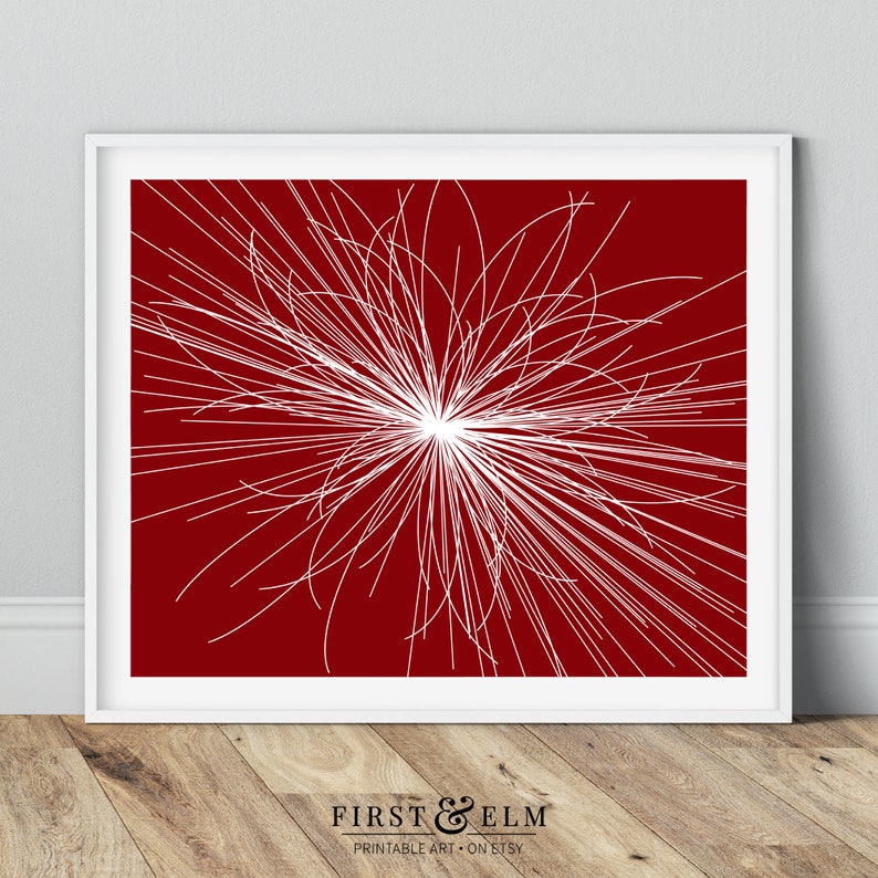 Particle Collision Physics Illustration Abstract Science | Etsy