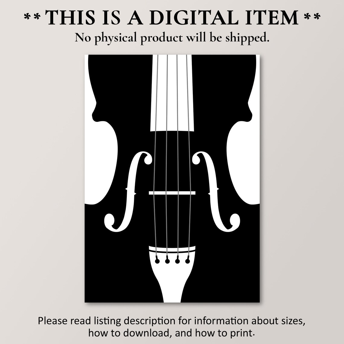 Violin Art Print Minimalist Wall Art Violinist Poster - Etsy