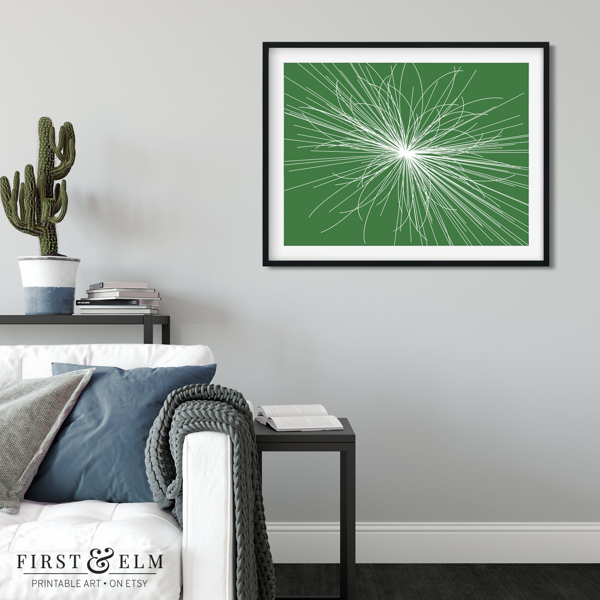 Particle Collision Physics Illustration Abstract Science | Etsy