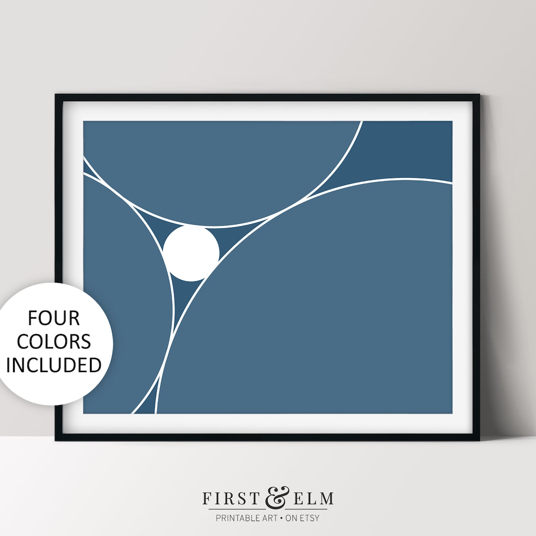 Descartes’ Theorem Poster, Minimalist Design, Math Classroom Wall Art ...