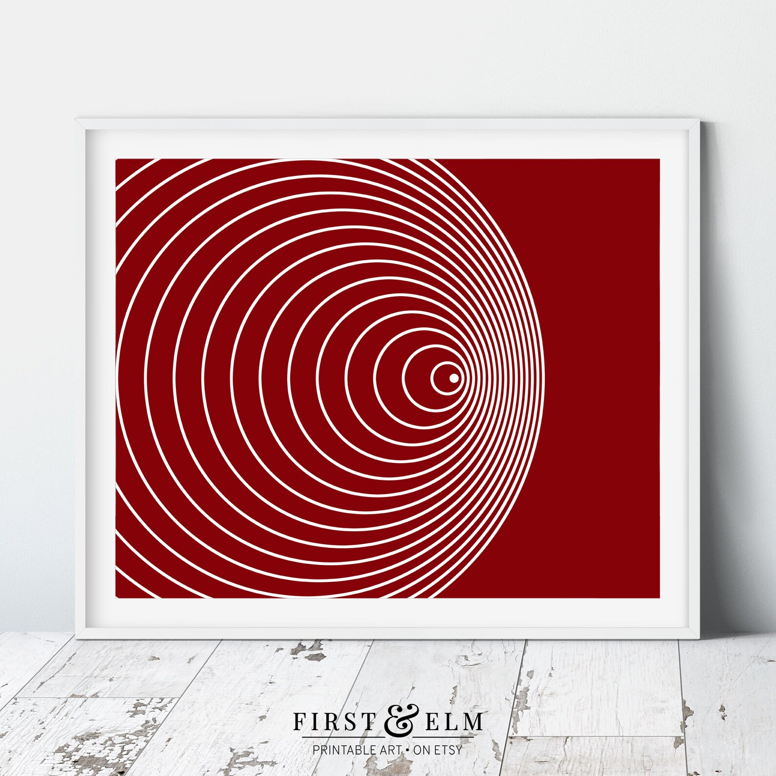 Doppler Effect Print Modern Science Art Minimalist Design | Etsy