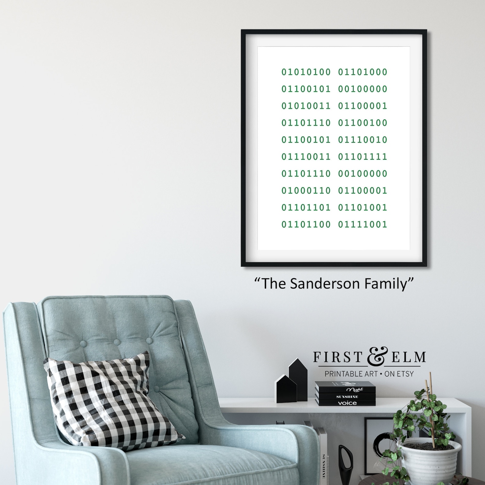 Custom Quote or Text Binary Code Poster Computer Geek Gifts - Etsy