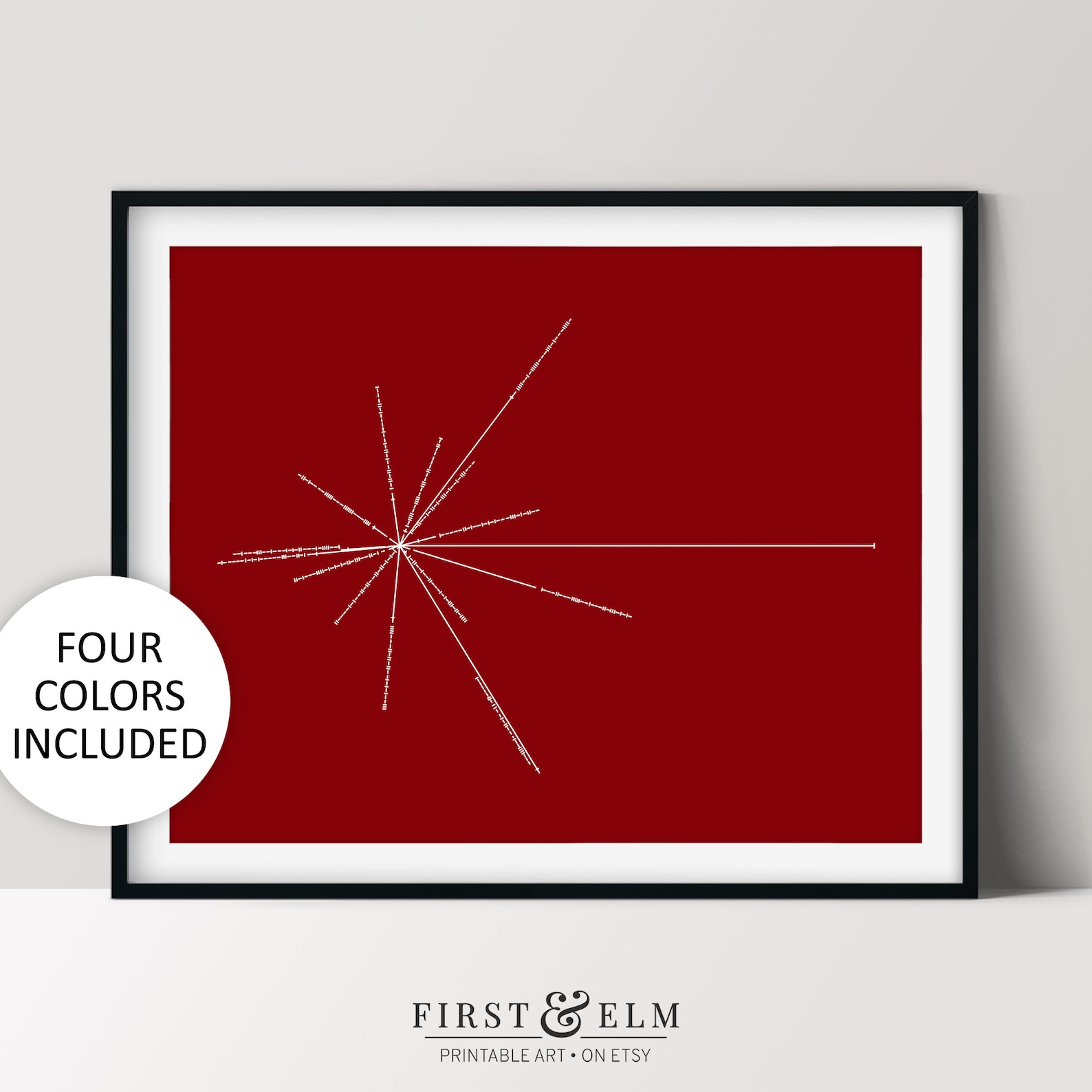 Pulsar Map Print, Astronomy Wall Art, Science Teacher Gift, Instant ...
