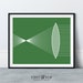 Refraction Poster Convex Lens Abstract Science Art - Etsy