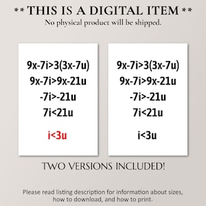 I Love You Math Equation, Unique Nerd Gifts, Nerd Themed Nursery ...