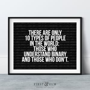 Set of 5 Computer Geek Posters, Nerdy Computer Science Office Décor ...