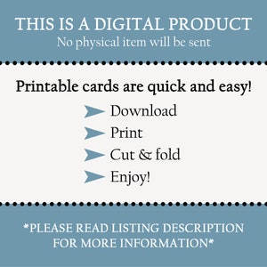 Printable Nerdy Thank You Card, Periodic Table of Elements, Science ...