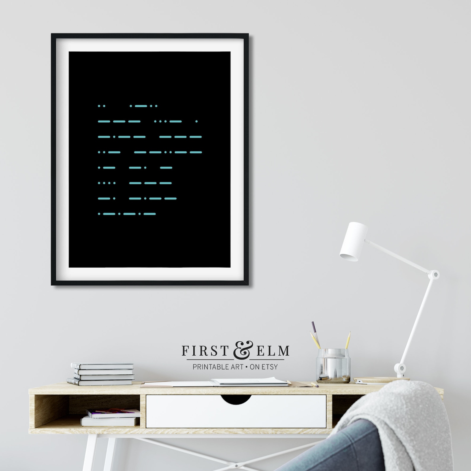 Morse Code Custom Quote or Text Unique Gift Ideas Secret | Etsy