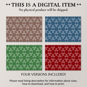 Semi-regular Tessellation Print, Math Geek Gifts, Geometric Poster ...