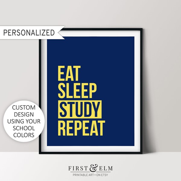 School Colors - Etsy