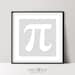 Pi Digits Poster Math Geek Décor Classroom Wall Art Teacher | Etsy