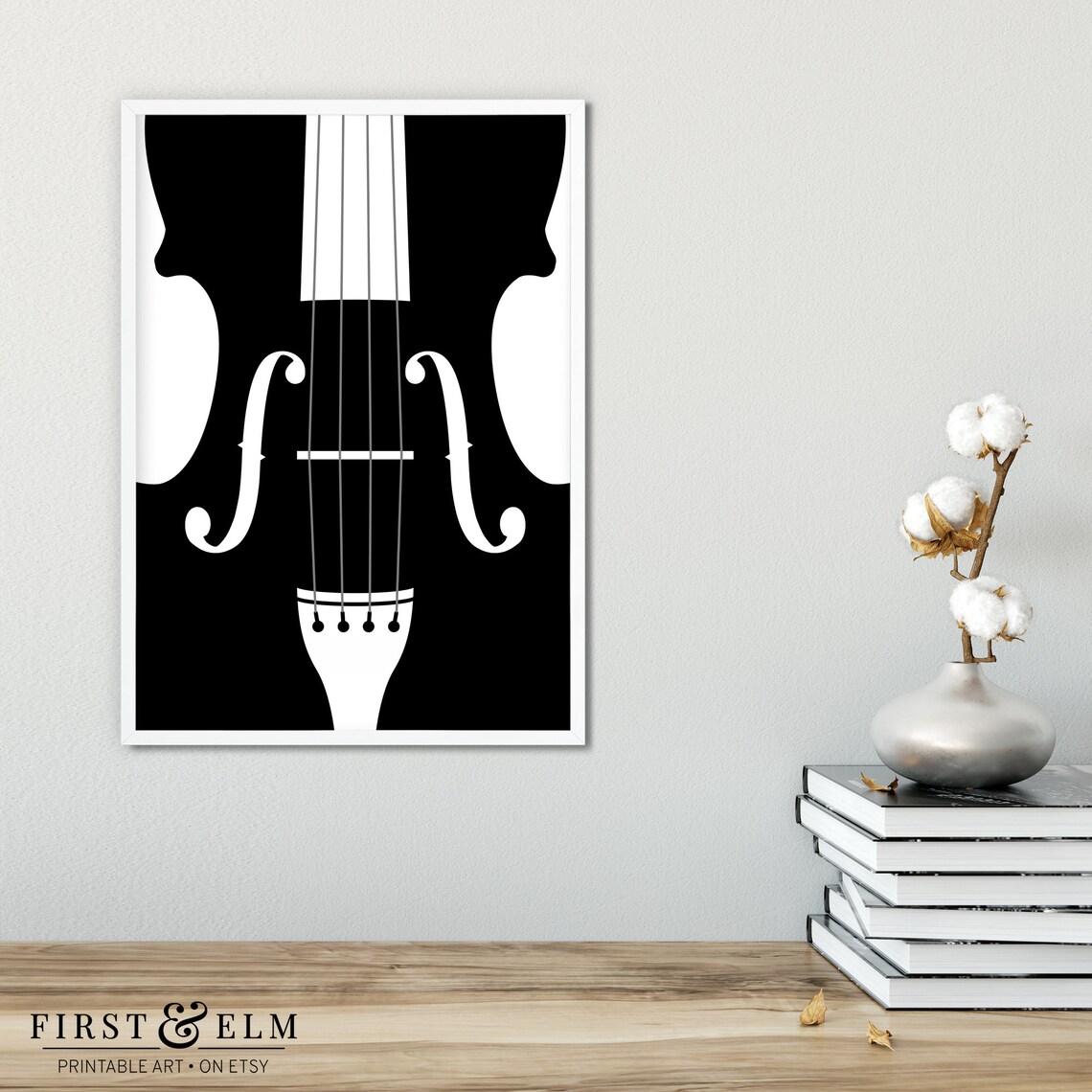 Violin Art Print Minimalist Wall Art Violinist Poster - Etsy