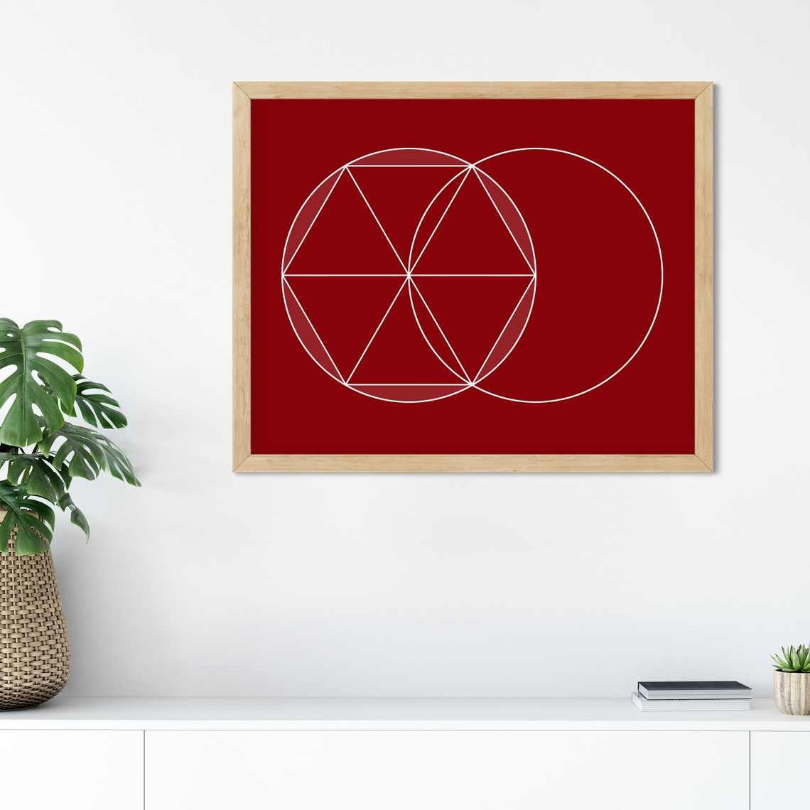 Euclidean Geometry Poster Minimalist Design Mathematics - Etsy