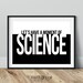 Science Gallery Wall, Set of 5 Prints, Scientist Office Art, Nerdy Home ...