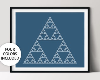 Sierpinski Triangle - Etsy