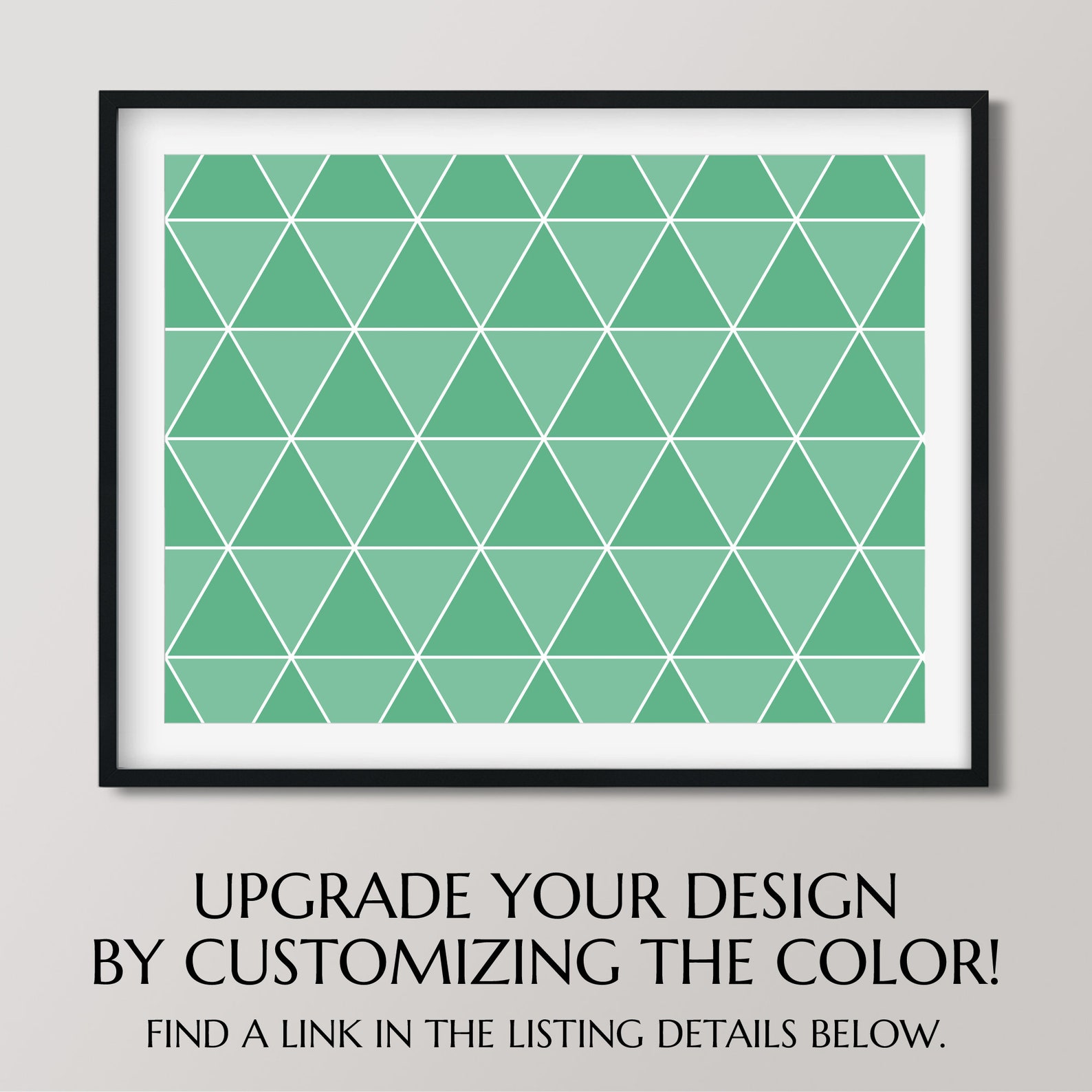 Regular Tessellation Geometric Art Print Abstract Science - Etsy