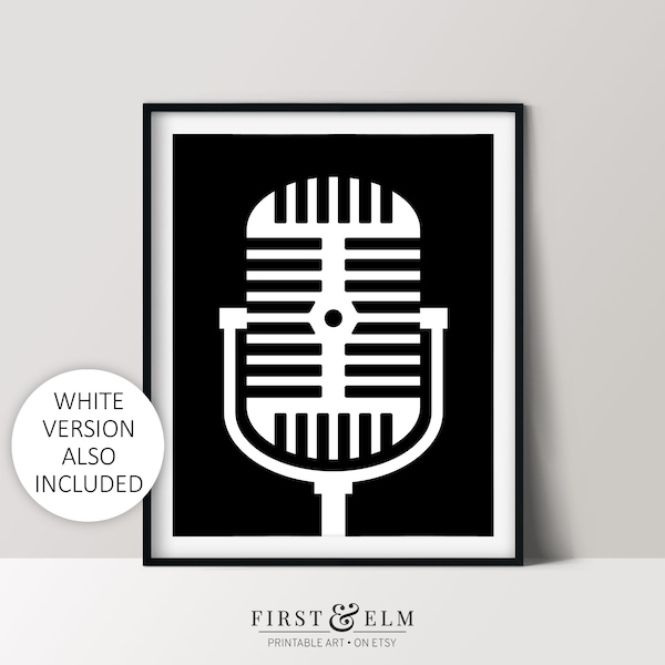 Recording Studio Poster - Etsy